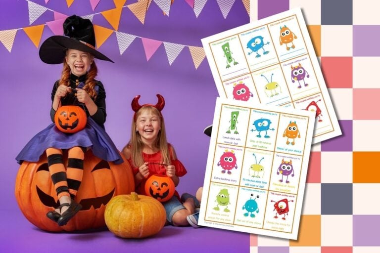 Printable Halloween Coupons for Kids