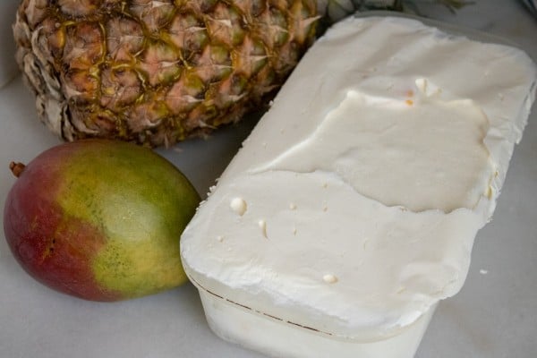 Homemade Tropical Ice Cream