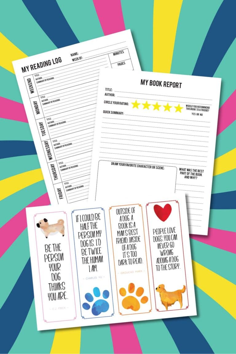 Printable Reading Kit for Kids