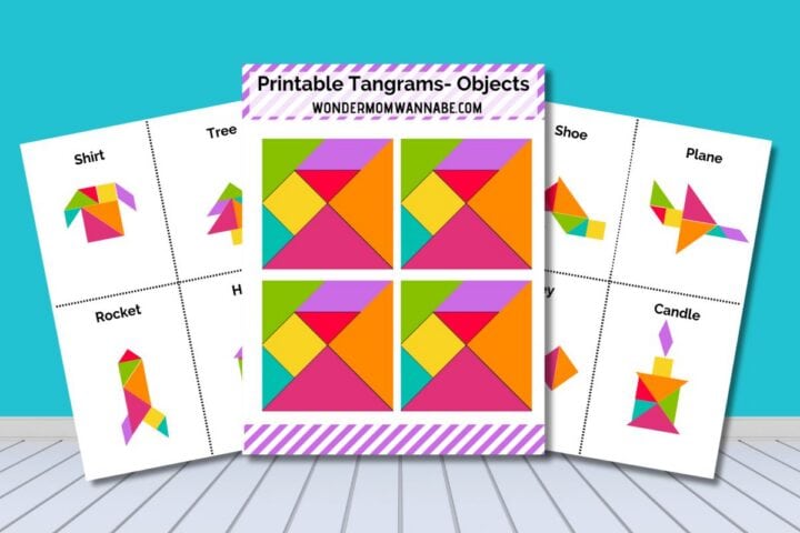 Printable Tangram Objects Fun Activities For Kids