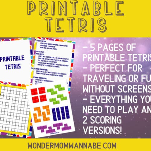 Printables Archives - Page 5 of 12 - Wondermom Wannabe