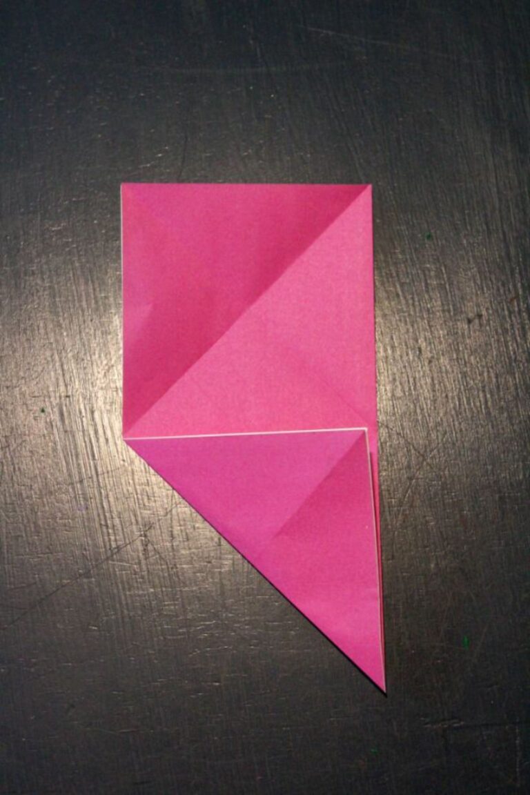 Jumping Origami Frog Instructions