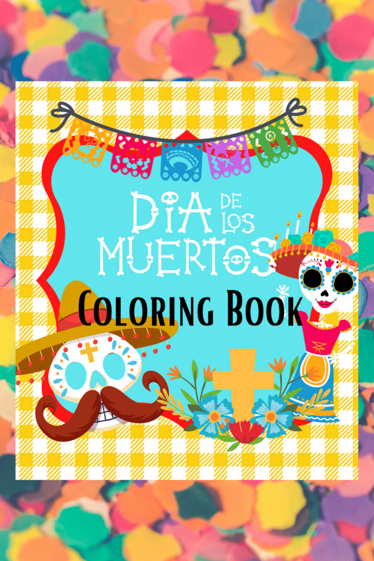 Dia De Los Muertos Coloring Book