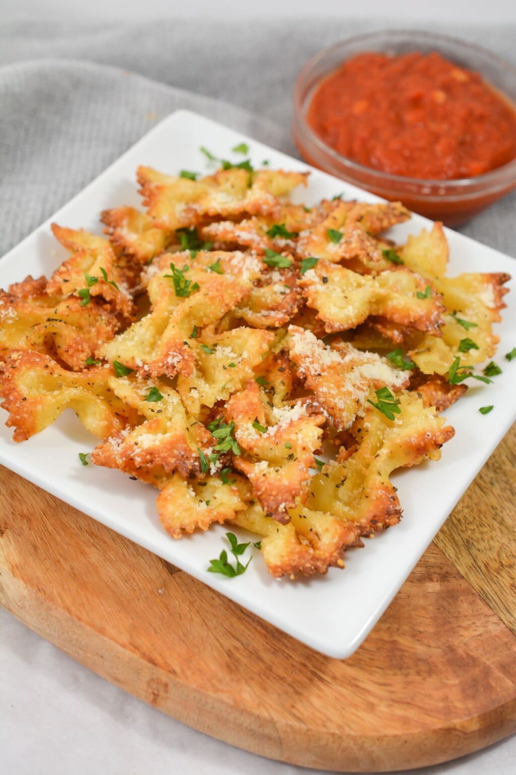 Air Fryer Pasta Chips
