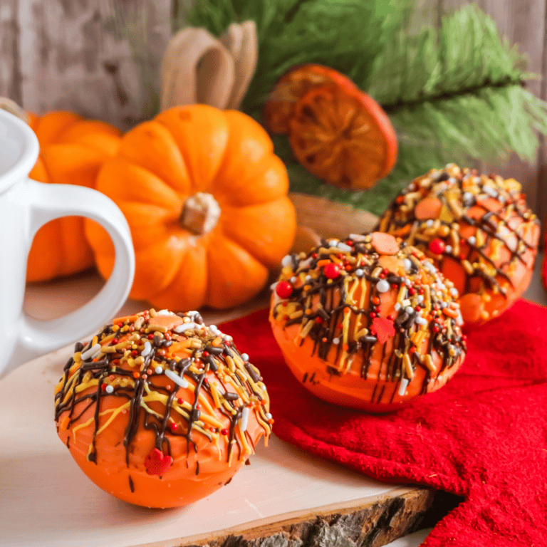 Pumpkin Spice Hot Cocoa Bomb Recipe