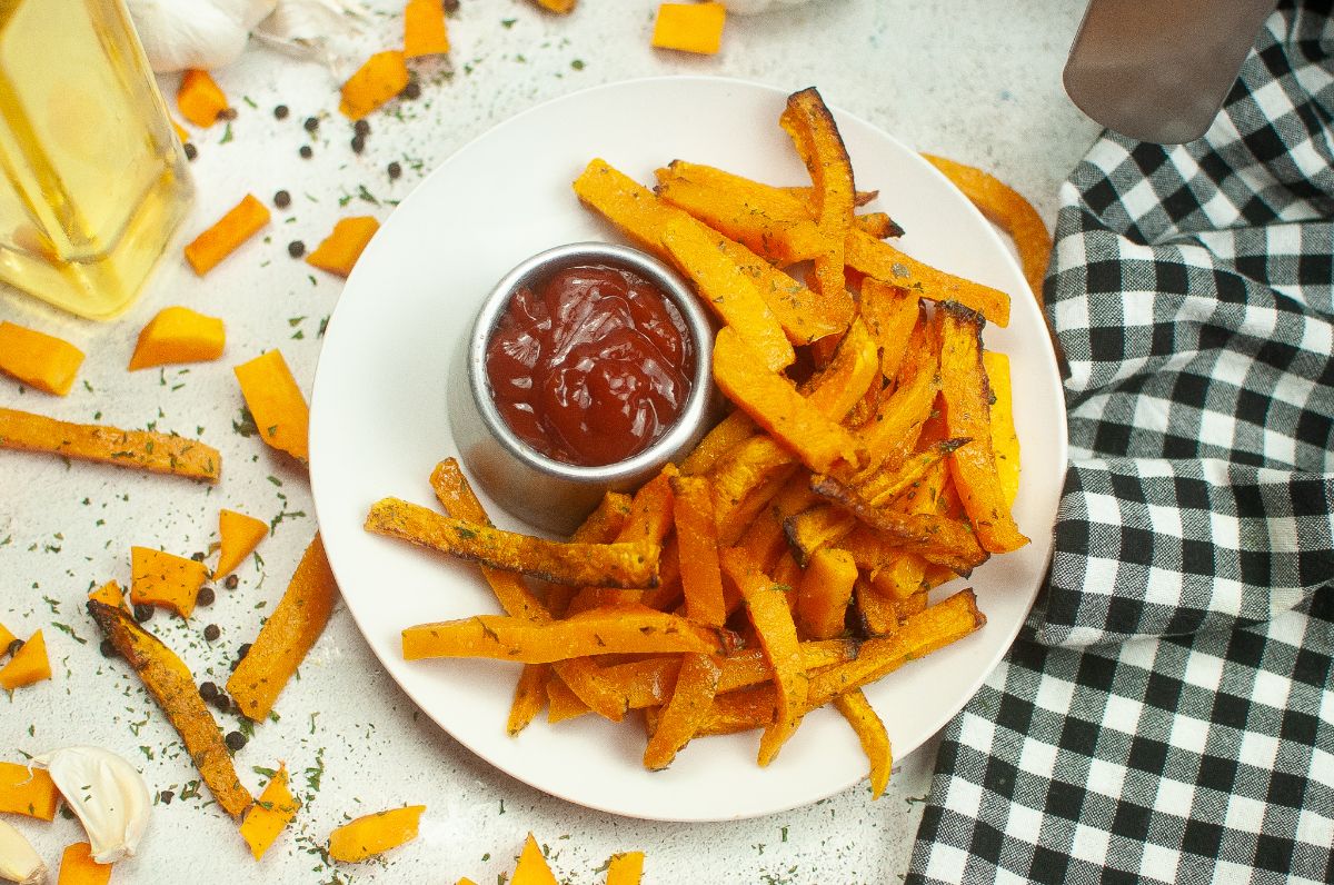 Air Fryer Butternut Squash Fries