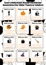 60 Awesomely Spooky Halloween Would You Rather Questions