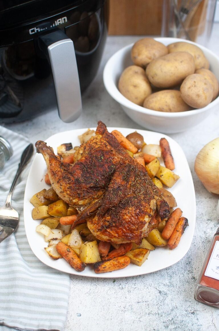 Air Fryer Half Chicken Recipe