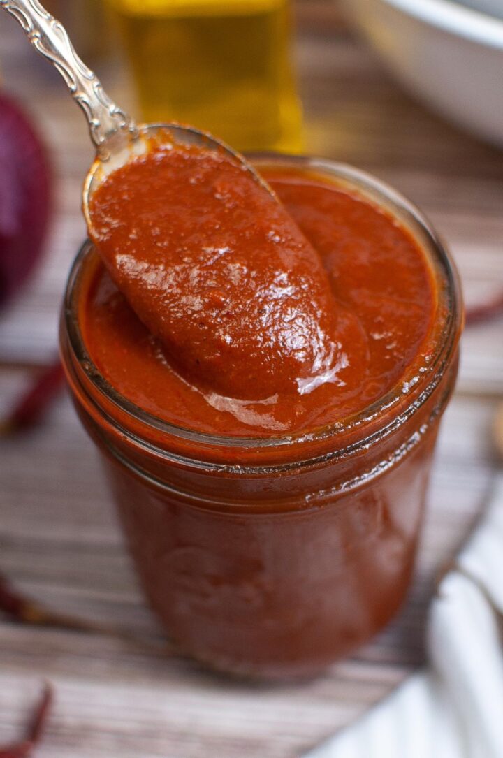 Homemade Red Chile Enchilada Sauce Recipe