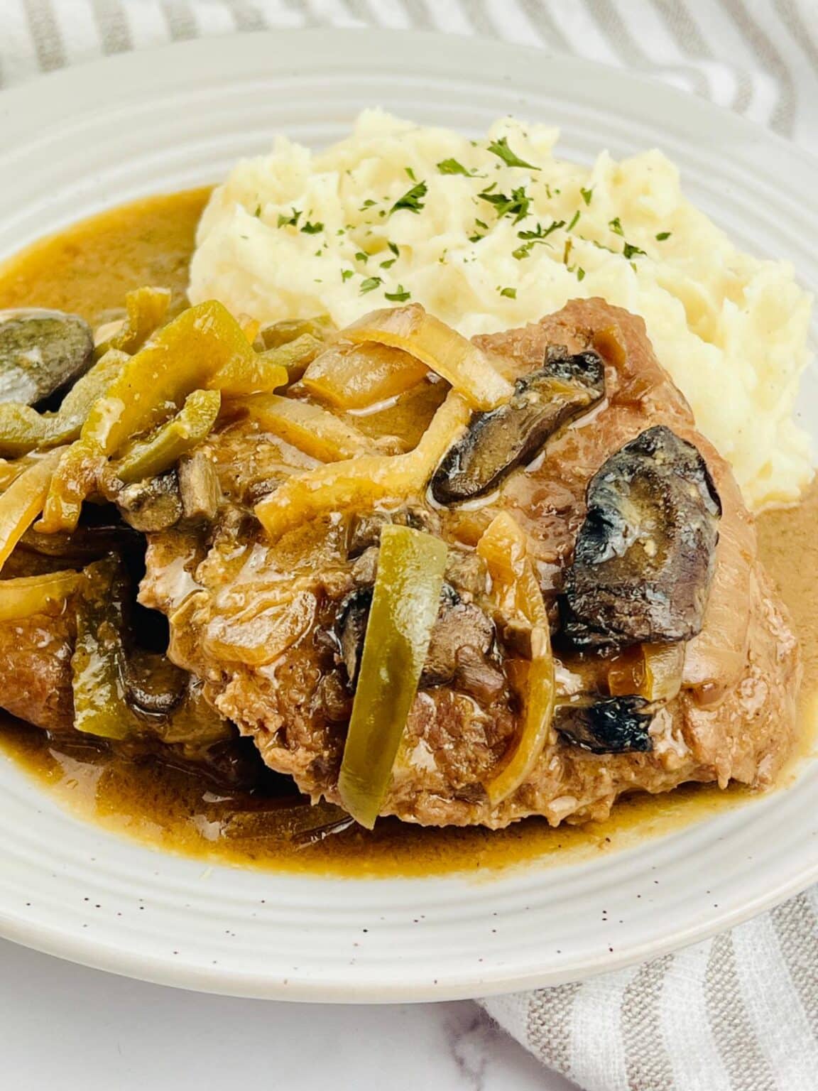 Slow Cooker Cube Steak