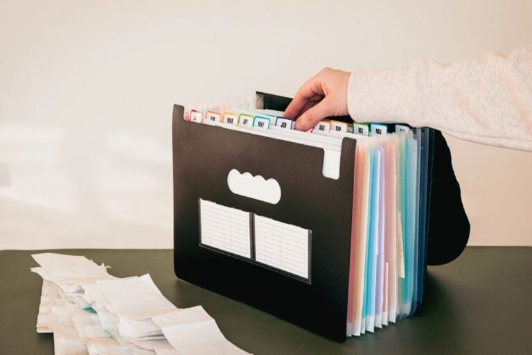 Simple Home Filing System for Busy Moms: Organize Important Documents ...