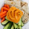 Roasted Red Bell Pepper Hummus Recipe
